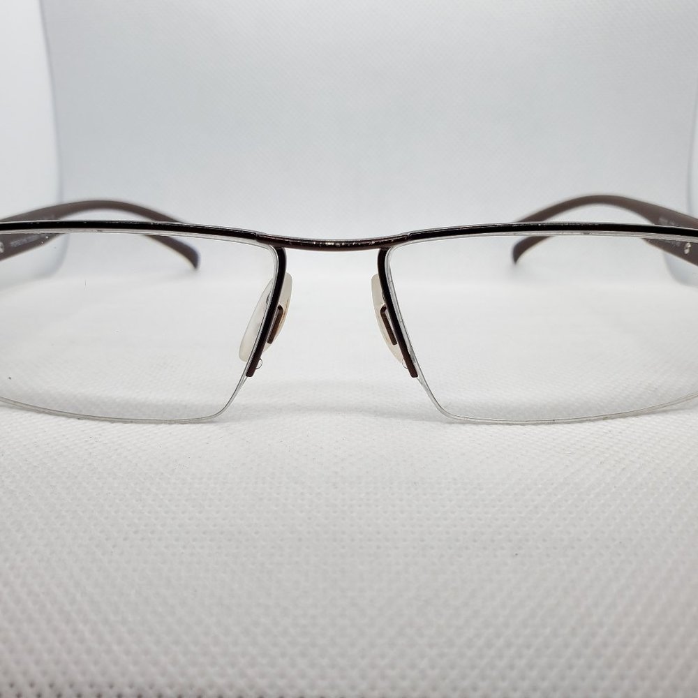 Porsche Design P9205 Semi Rimless Eyeglasses Frame - Gem